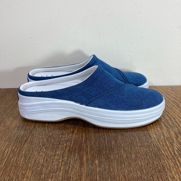 Keds | Shoes | Keds Blue Denim Mule Slide Womens Size 7 Nwot | Poshmark